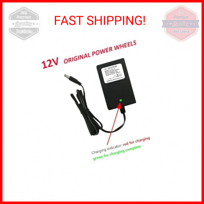 12V Kids Powered Wheel Charger, 12 Volt Battery Charger for Children's ...