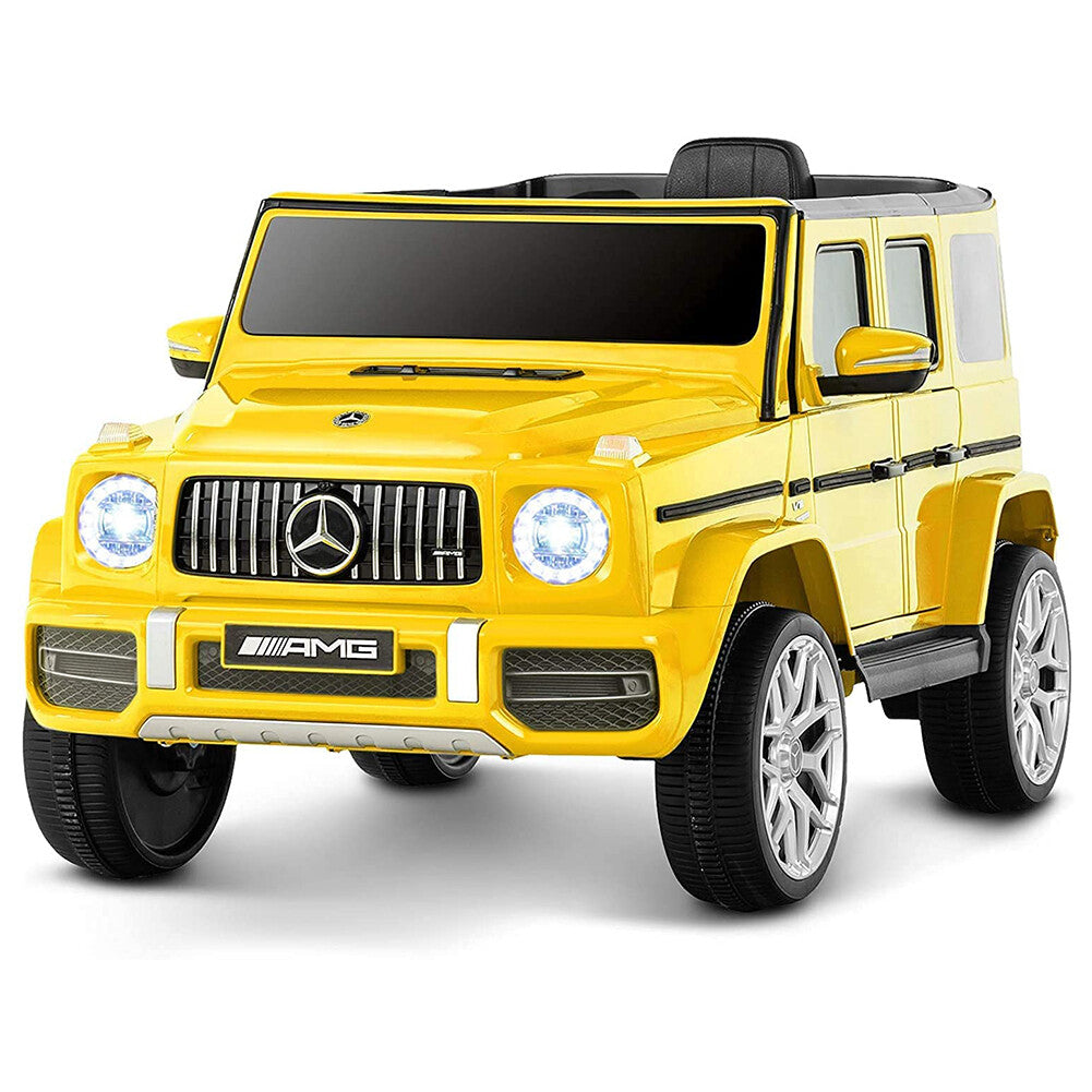 12V RC Electric Ride On Car Toys for Kids 1:4 Mercedes-Benz AMG G63 Kid ...