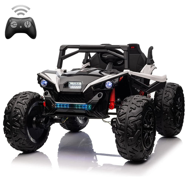 2 Seats 24V Ride on Car for Kids ,Electric Vehicle Riding Toy LED Light ...