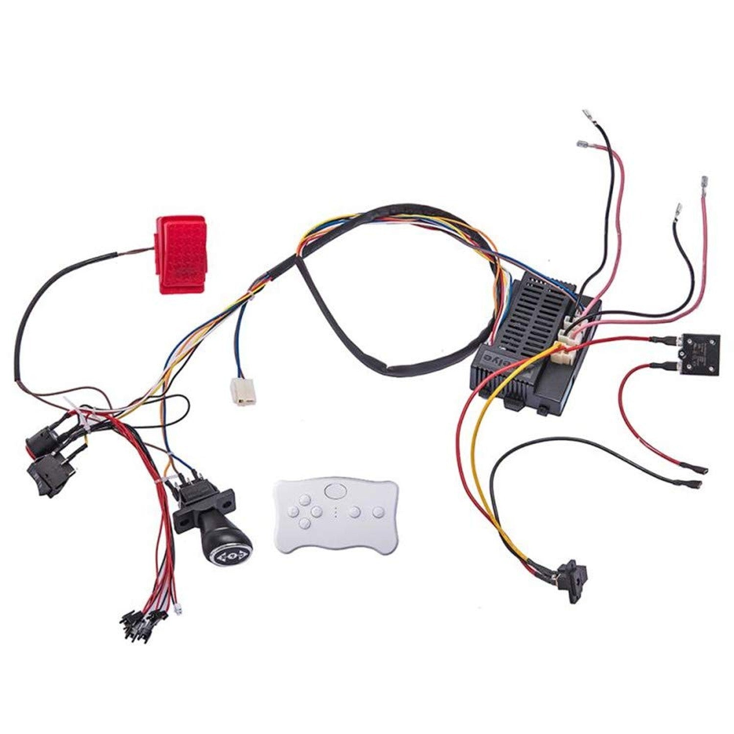 24 Volt Children Electric Car DIY Modified Wires and Switch Kit,with ...