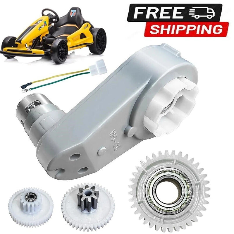 24 Volt RS775 High-Speed Motor Gearbox for Power Wheels Motor Upgrade ...