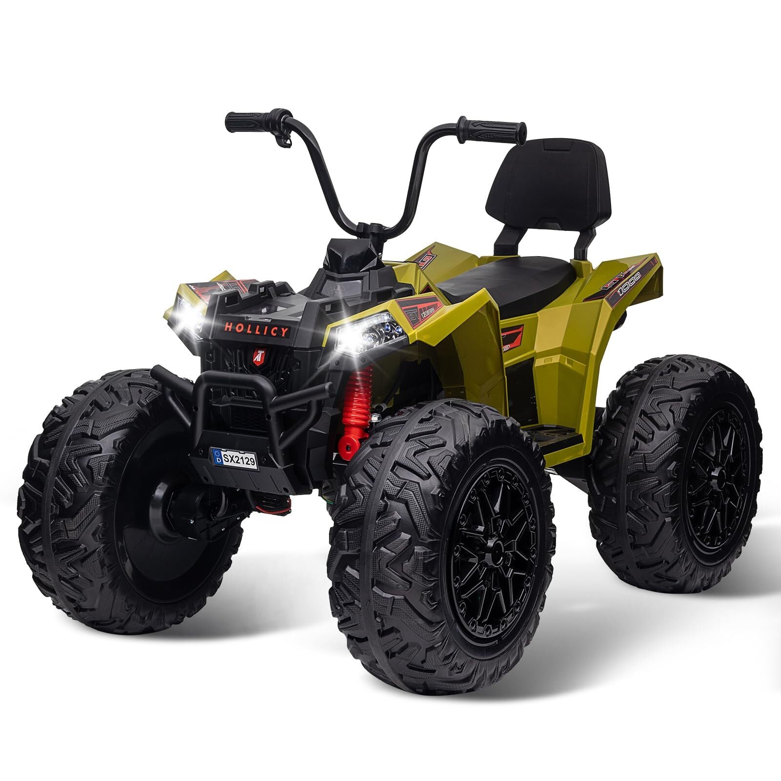 24V Kids Ride on Car Electric Fun ATV Toys 4WD Off-Road Vehicle 4 ...