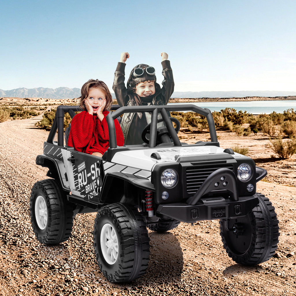24V Kids Ride-On Car Truck with Remote Control Electric Vehicle 2 ...