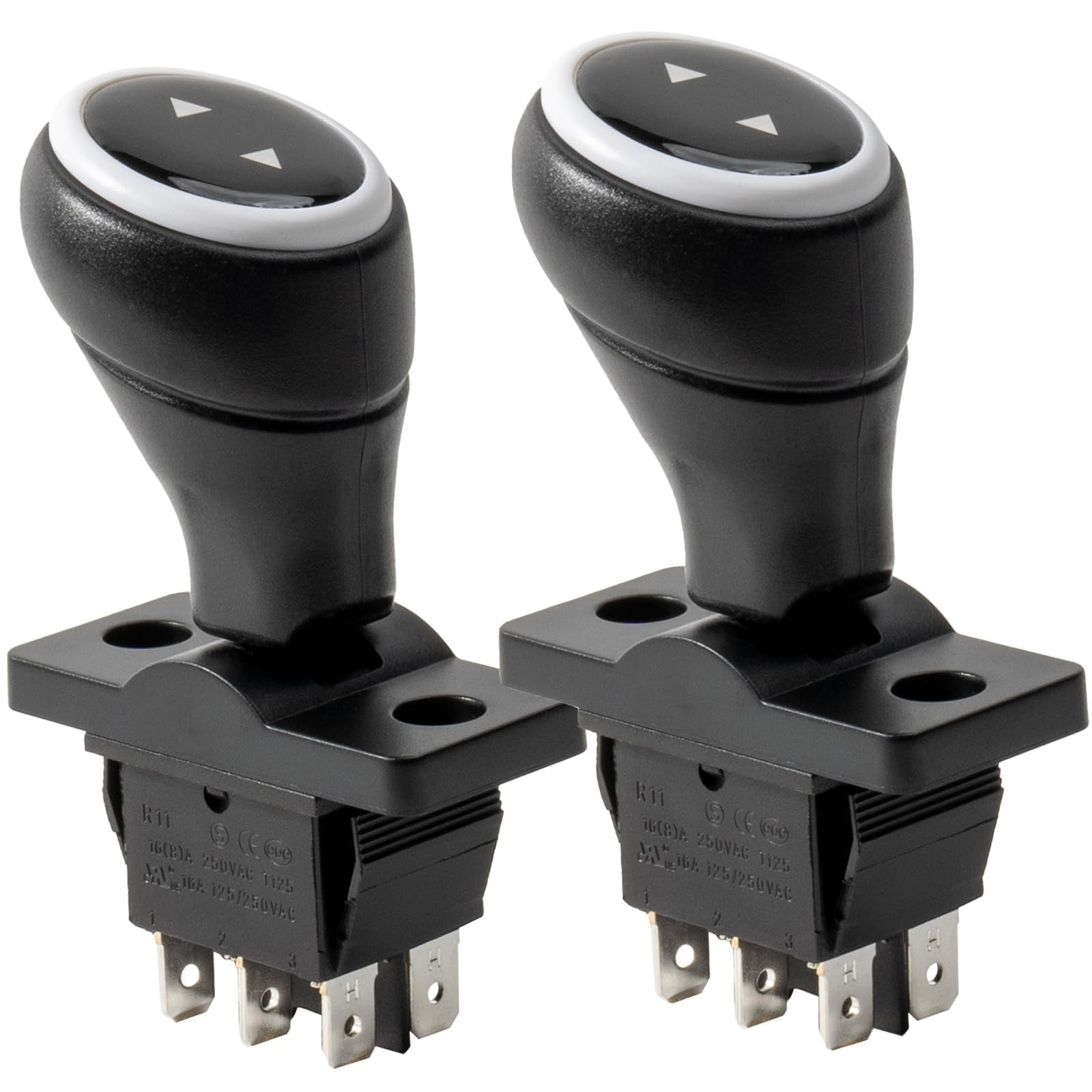 2PCS 6V 12V weelye Kids Bumper car Joystick Replacement Parts Forward ...