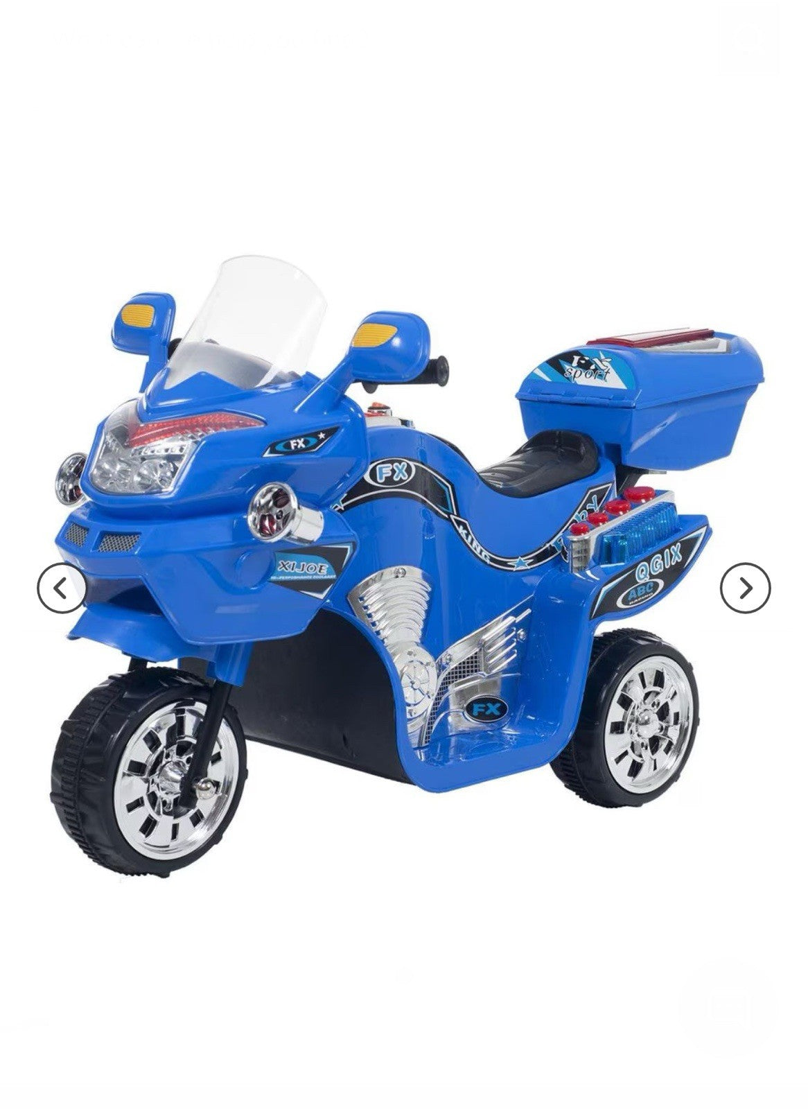 3-Wheel Battery Powered FX Sport Bike