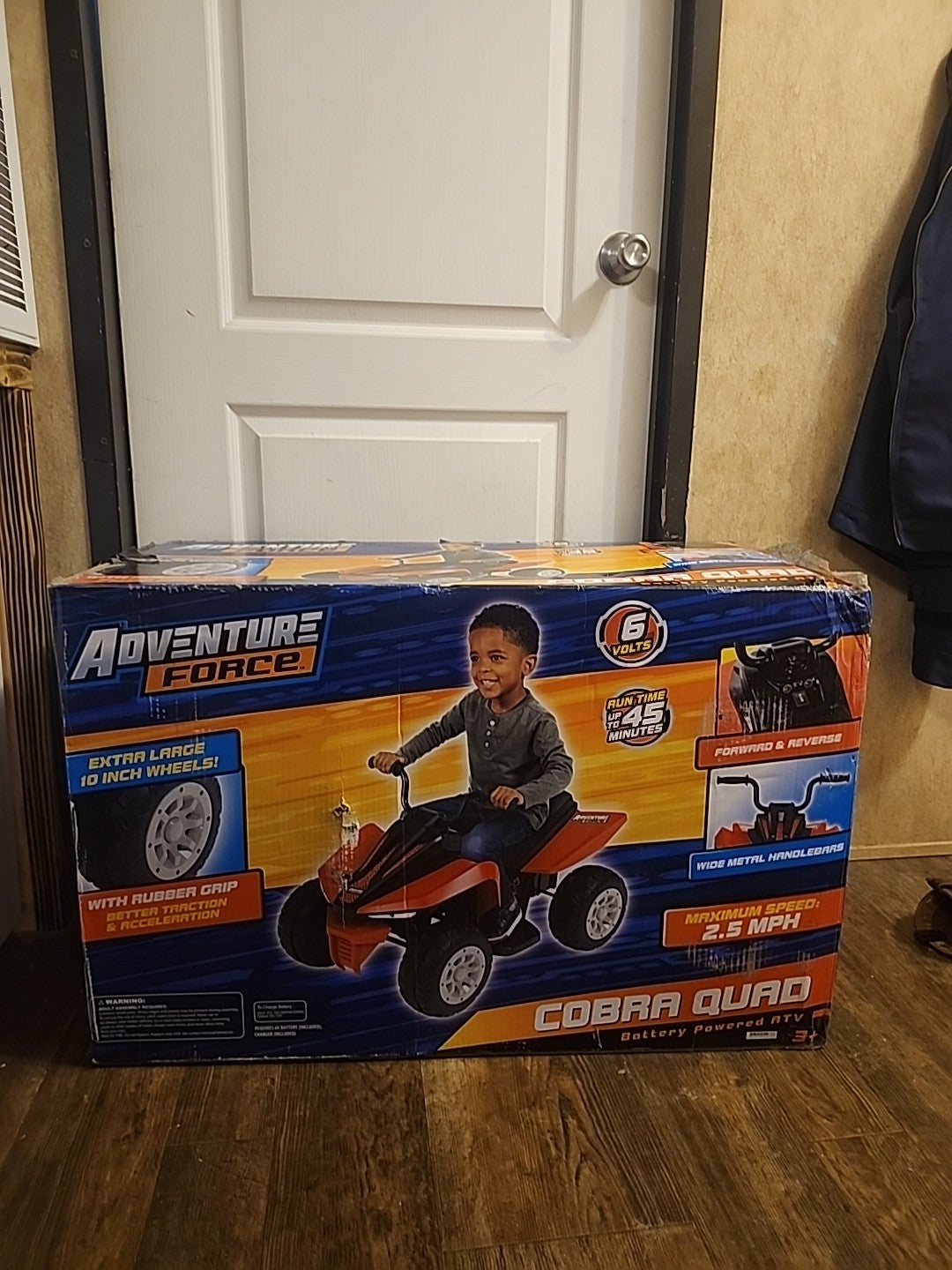 6 Volt Green Terrain Racer ATV Powered Boys or Girls Ride-on 8" Wheels New