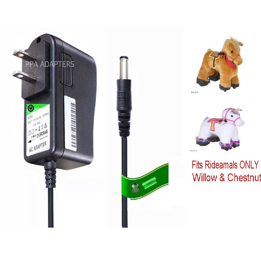 6V Circle Charger W Auto Shut off for Stable Buddies Willow Chestnut Horse