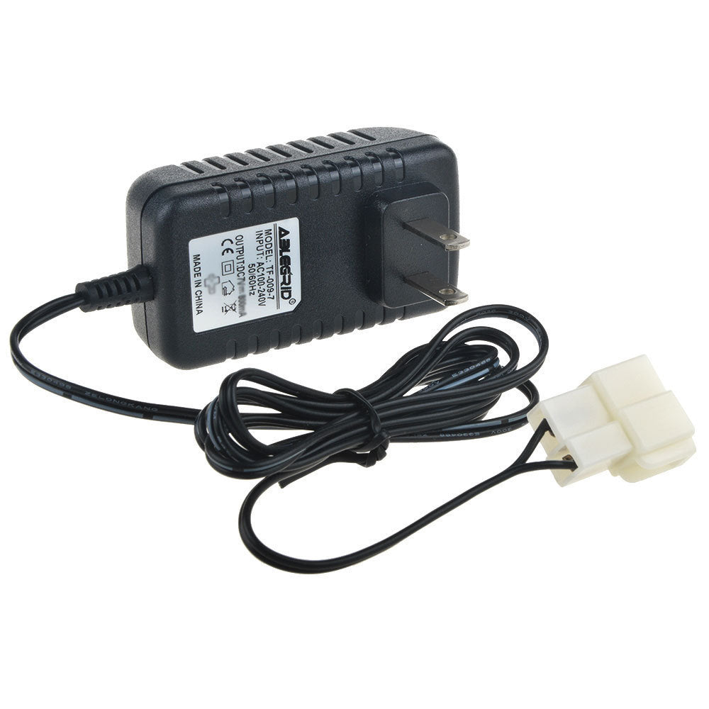 7V AC Adapter Power for Kids Electric Wheels Ride On Car Red Porsche ...