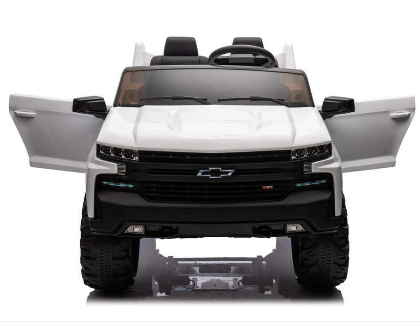 Kids Chevy Silverado 4x4 2 Seater Monster Truck Ride-On Toy with Big W