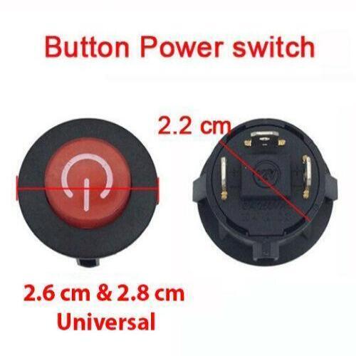 Power Start Button Switch Replacement for Children's Electric Ride-On