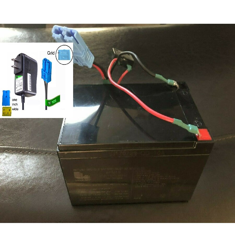 Combo Replacement Battery & Charger Kid Trax Dodge Ram Dually ONLY for ...