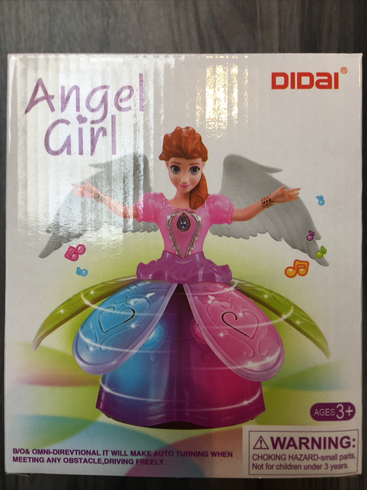 Dancing Angel Lighting Music Rotate Beautiful Doll Robot Toy Best Gift ...
