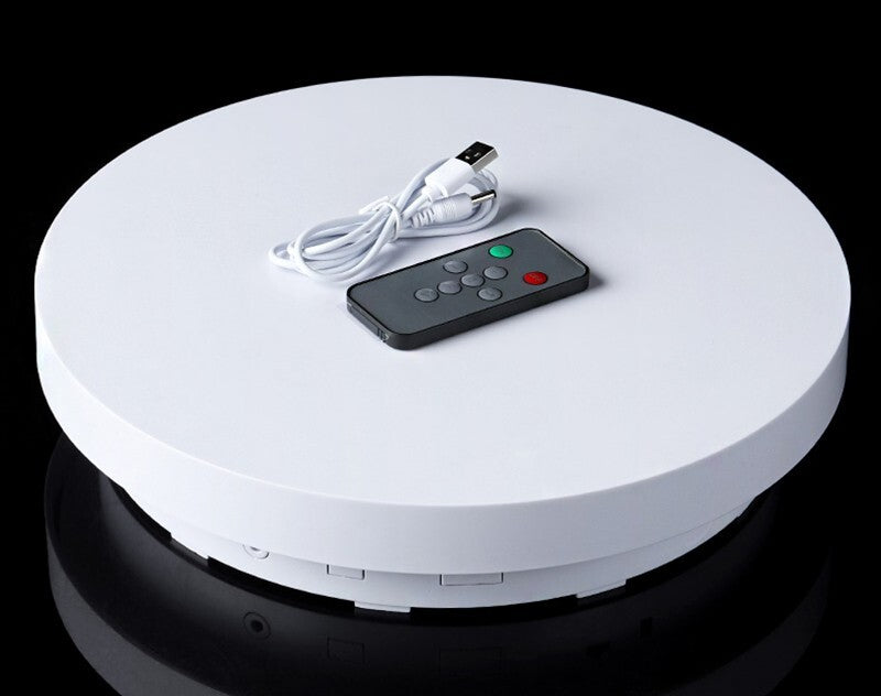 Electric Model Turntable Toy with Remote Control and Adjustable Two-Wa