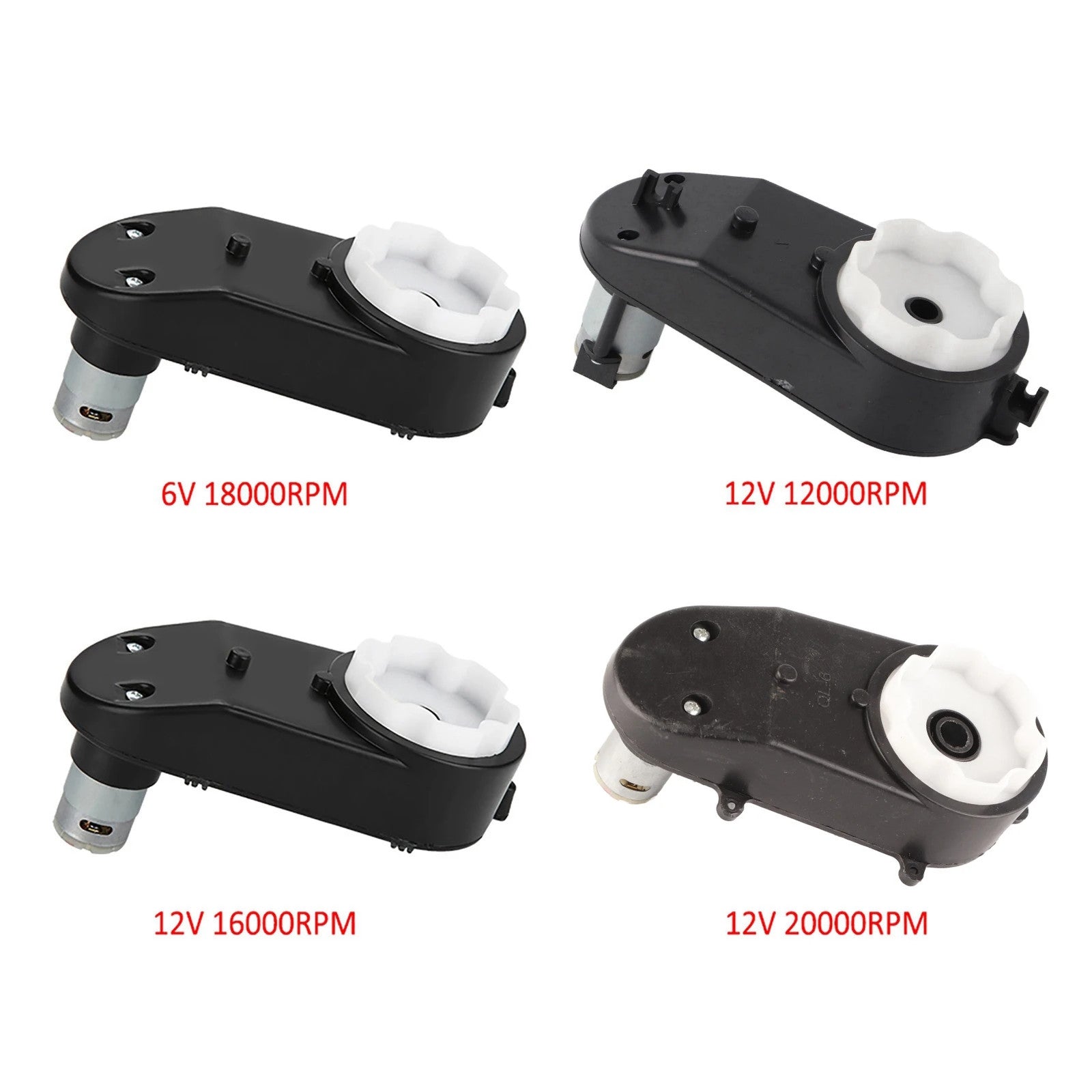 RS390 Electric Motor 6V/12V 12000-20000RPM for Kids Ride-On RC Car Par