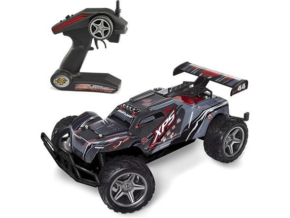 Fast Lane Cyclone AX10 Supercharged Black Battery-Powered RC Car