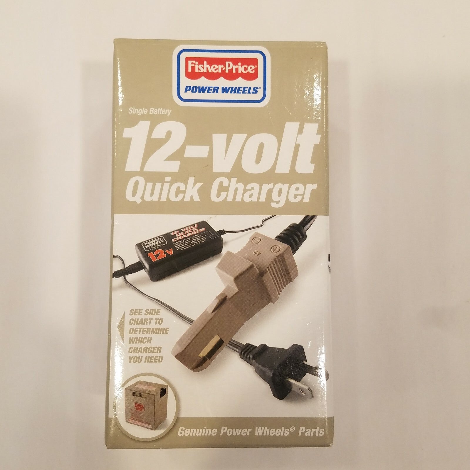 12-Volt Power Wheels Quick Charger Gray Battery Charger