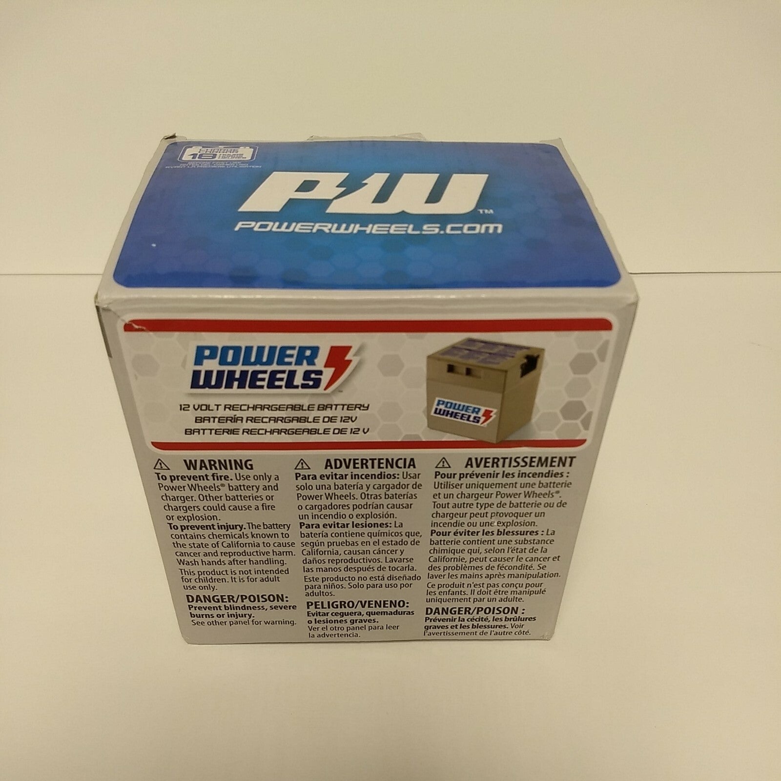 12-Volt Rechargeable Battery Power Wheels Ride-On Vehicle