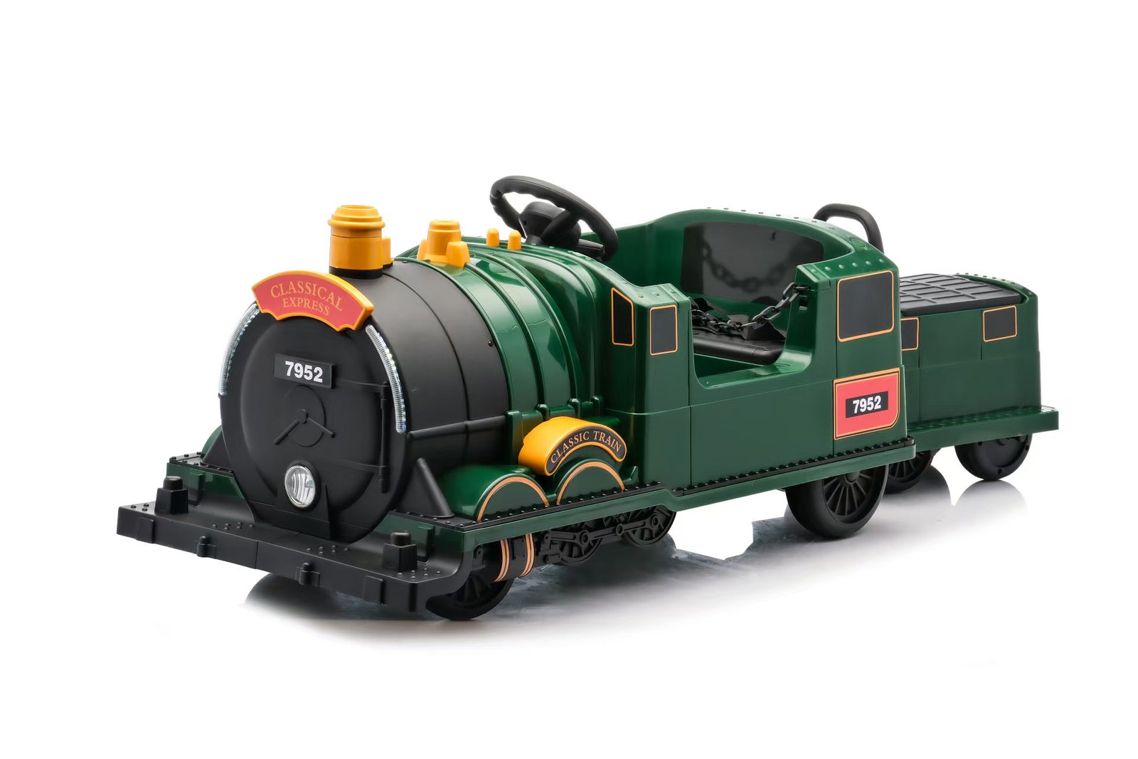 Magic Cars® Best Backyard Toy Train Ride On For Children W/Parental Re