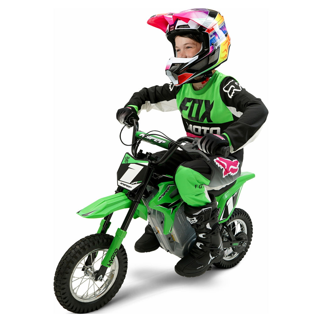 350W 24V Green Electric Dirt Bike Motorcycle