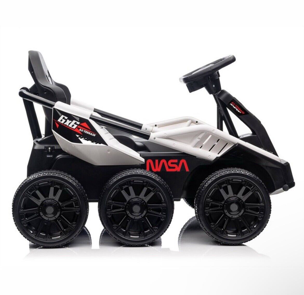 12V Battery-Powered Space Buggy Ride-On Vehicle for Kids