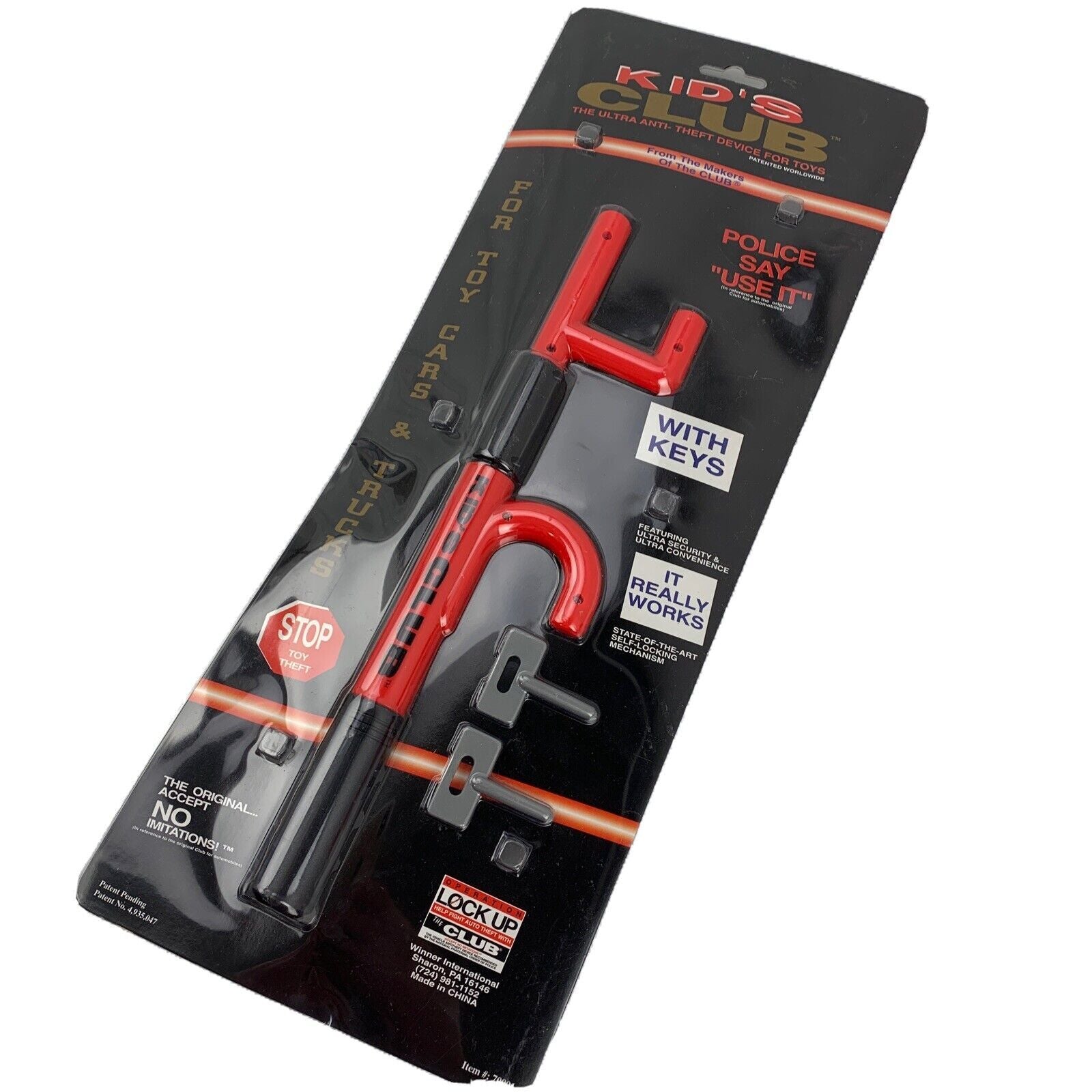Kids Club Anti-Theft Device for Toy Cars Reliable Security Solution