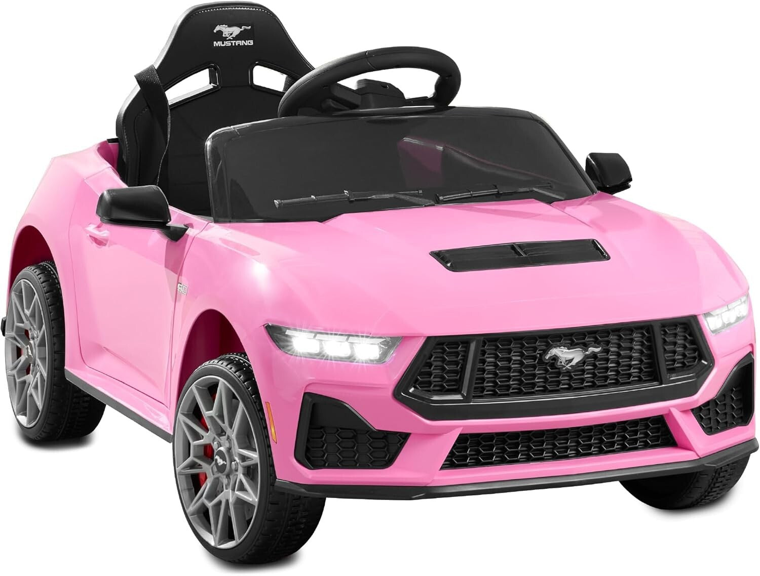 12V Electric Kids Ride-On Car with Parent Remote Control, Licensed For