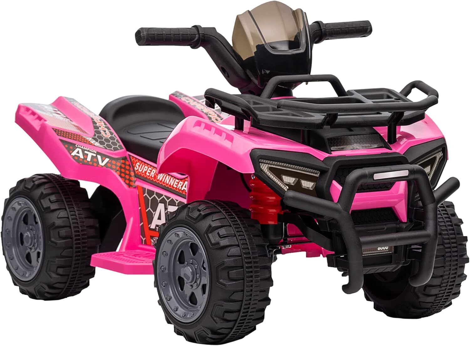 Motorized Kids 6V Battery-Powered Four Wheeler Ride-On ATV Quad