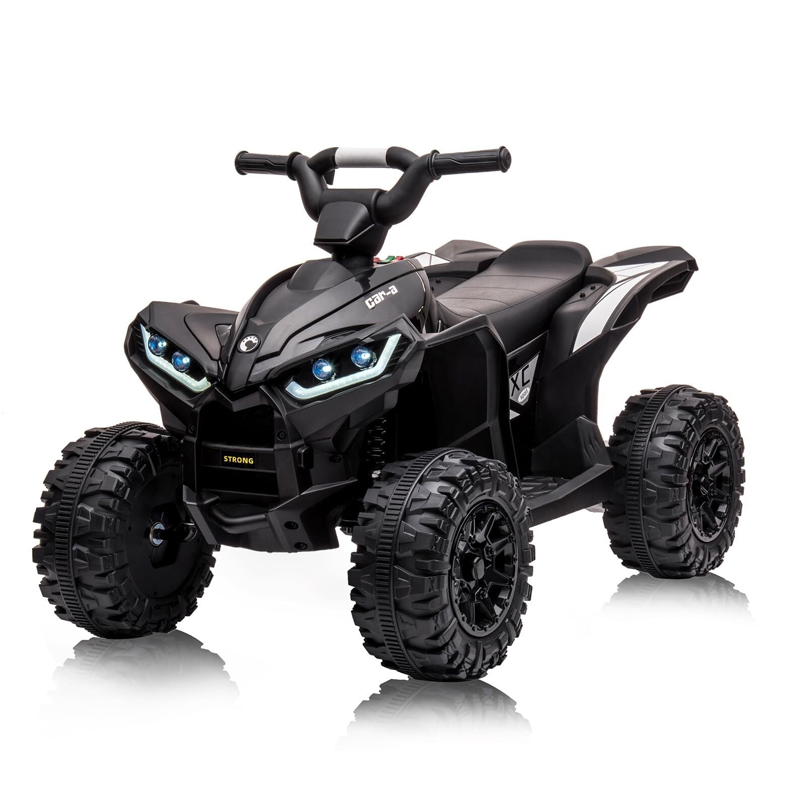 🚜🍊🍅Kids ATV Ride on Toy 12V 4 Wheeler Battery Powered Quad Toy Vehicle ...