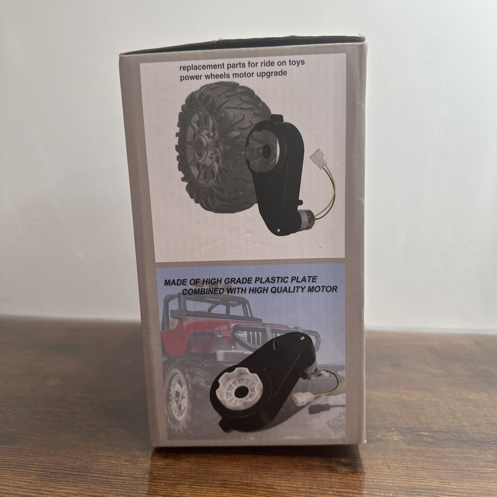 12V 40000RPM Electric Motor with Gearbox for Kids Ride-On Toy Cars