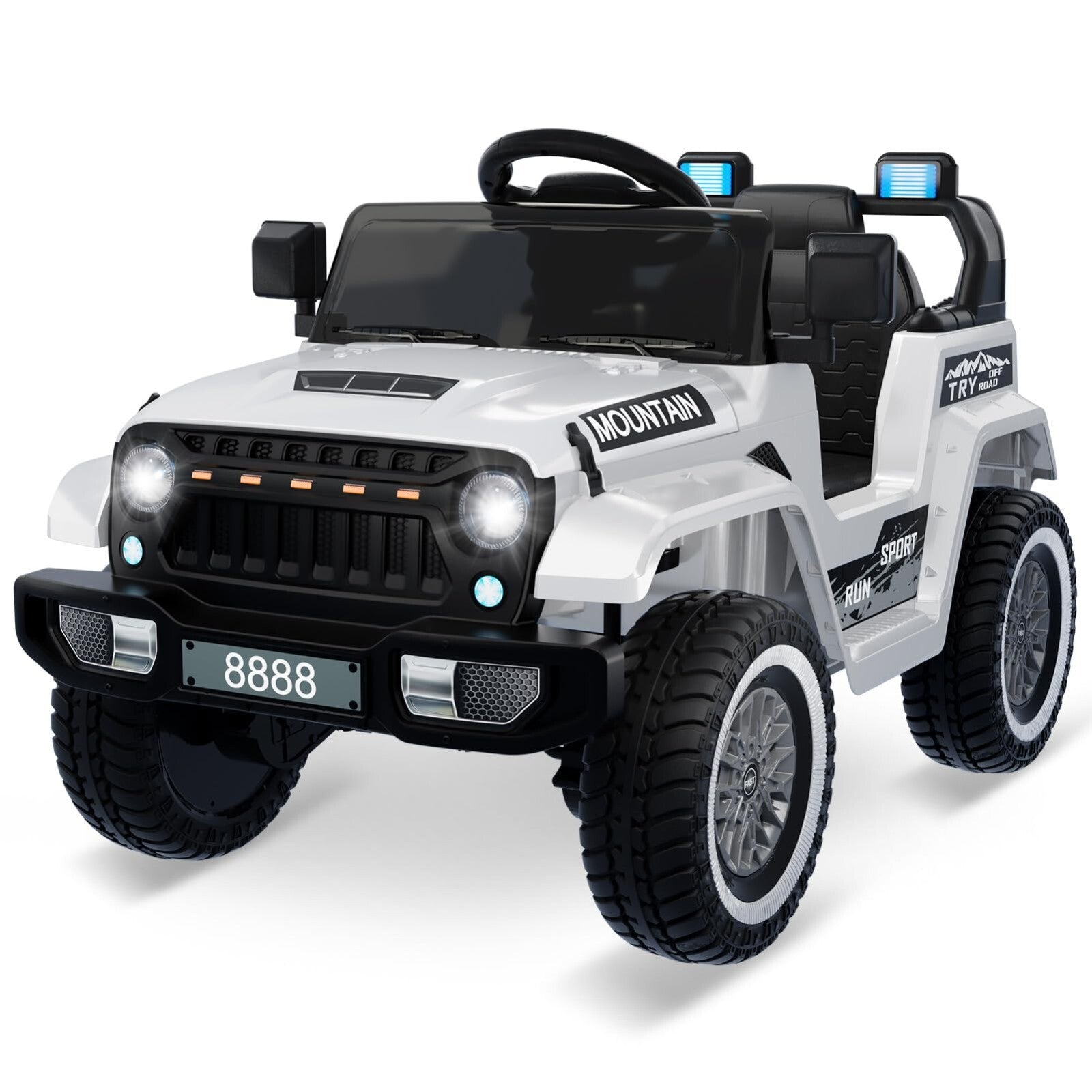 12V Electric Ride-On Truck Car for Kids with Battery and Remote Contro