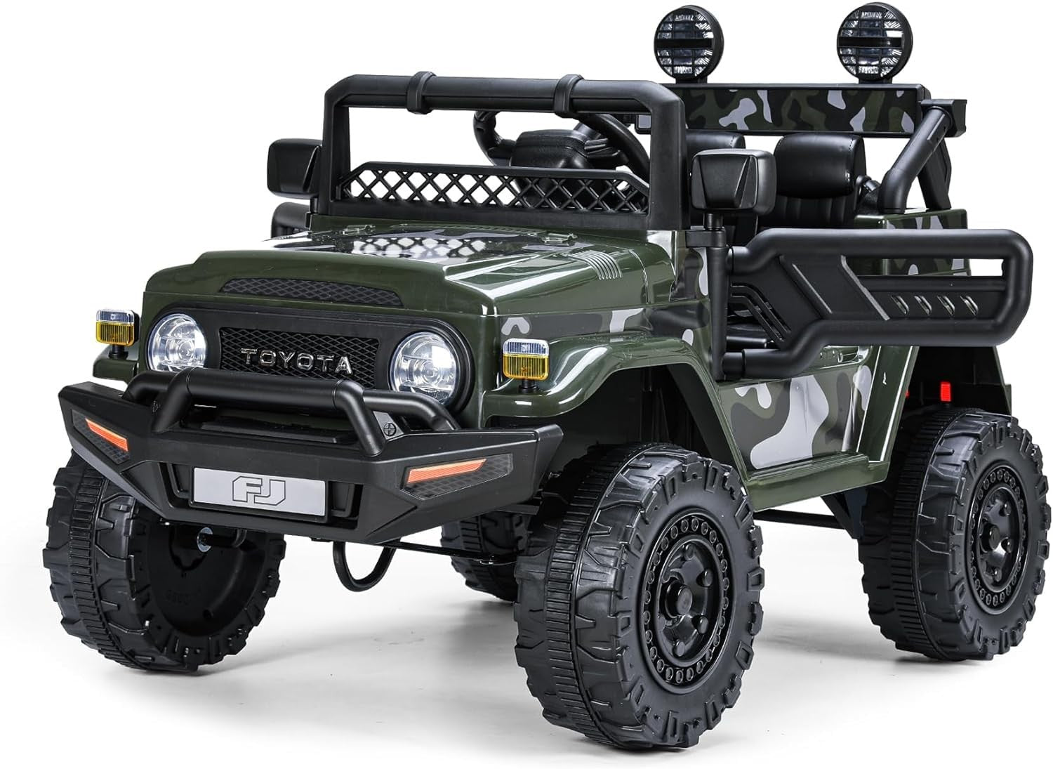 12V Licensed Toyota FJ Cruiser Electric Ride-On Truck with 7AH Battery