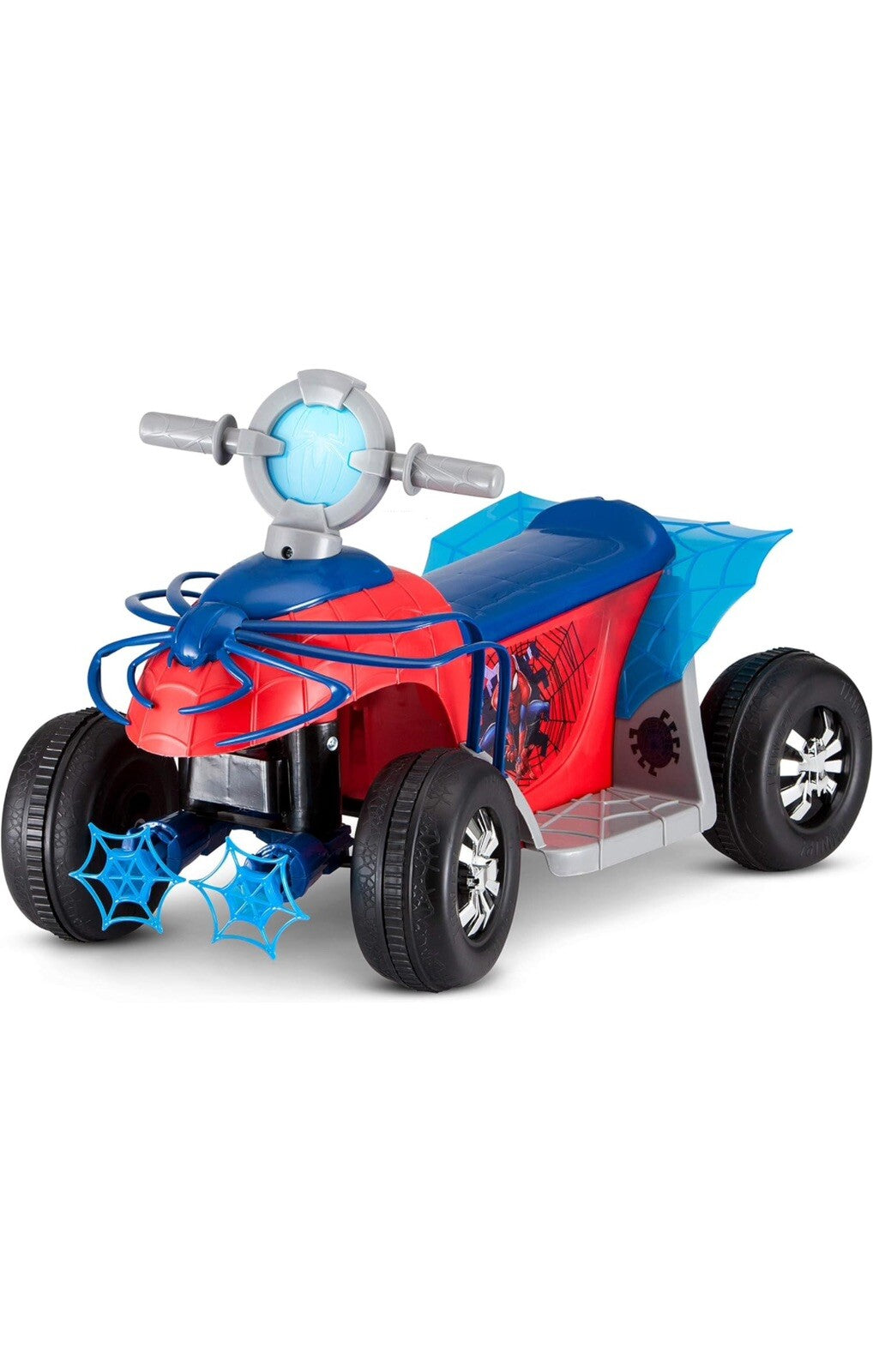 Spider-Man 6V Premium Toddler Quad Ride-On Toy for Ages 18-30 Months