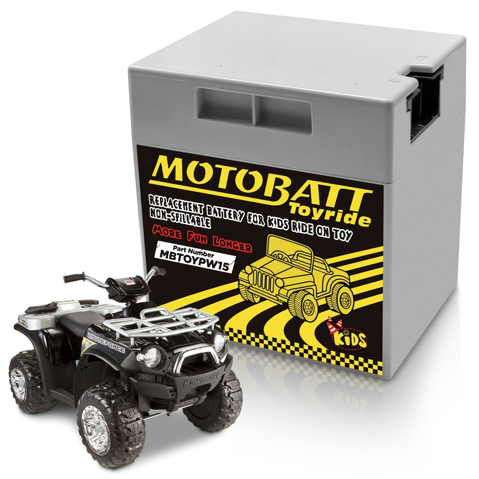 12-Volt 15Ah AGM Replacement Battery for Powerwheels Ride-On Toys