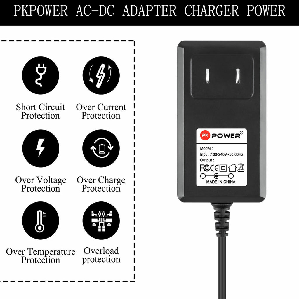 Pkpower B Charger 6V for Marvel Avenger Captain America Power Quad ride ...