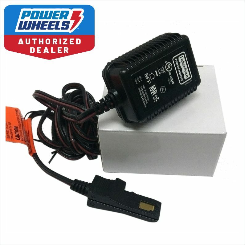 Power Wheels 00801-1661 12 Volt Charger ONLY For Orange Battery Fisher ...