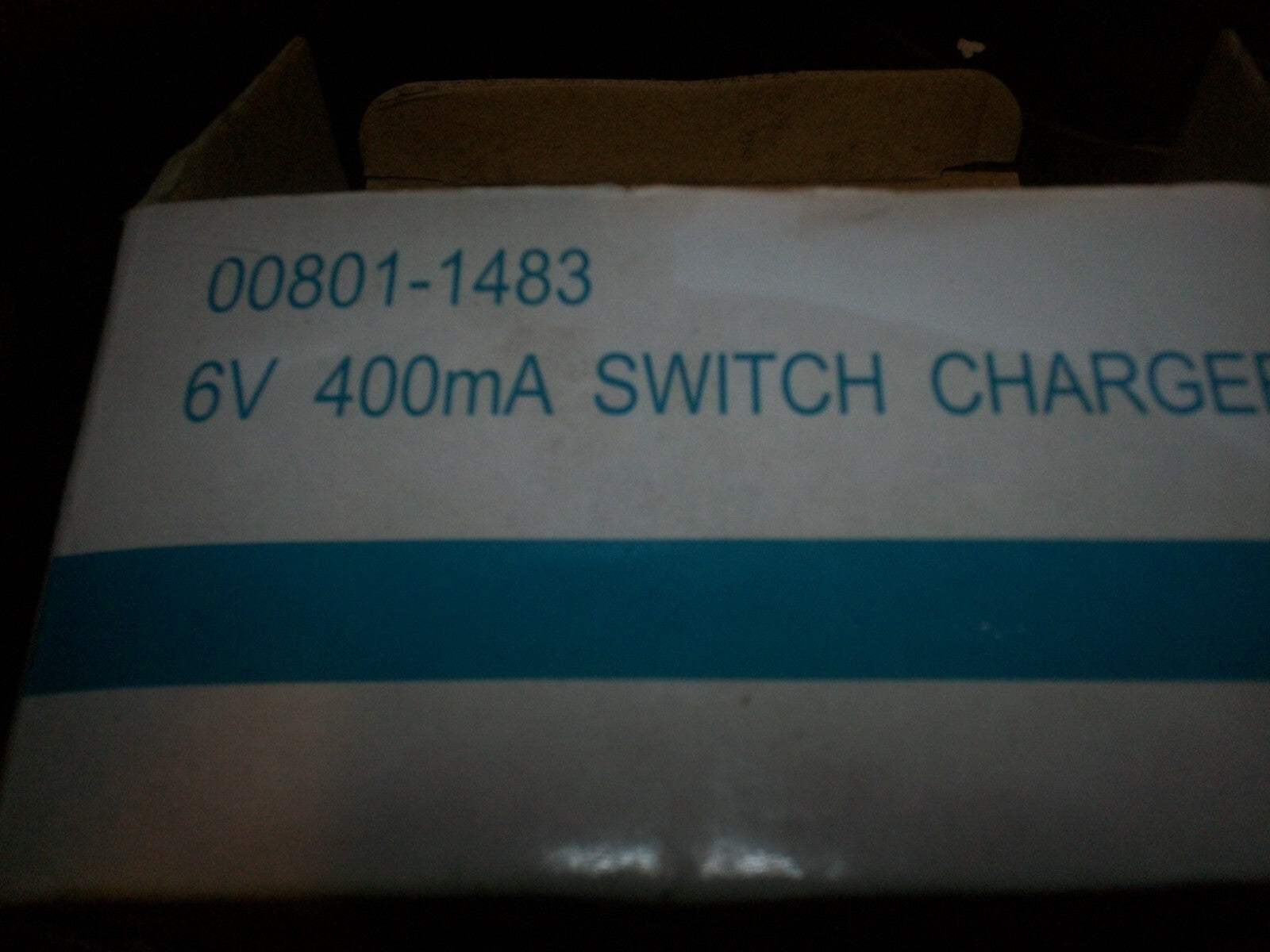 Power Wheels 6 VOLT BLUE BATTERY CHARGER FISHER PRICE NEW