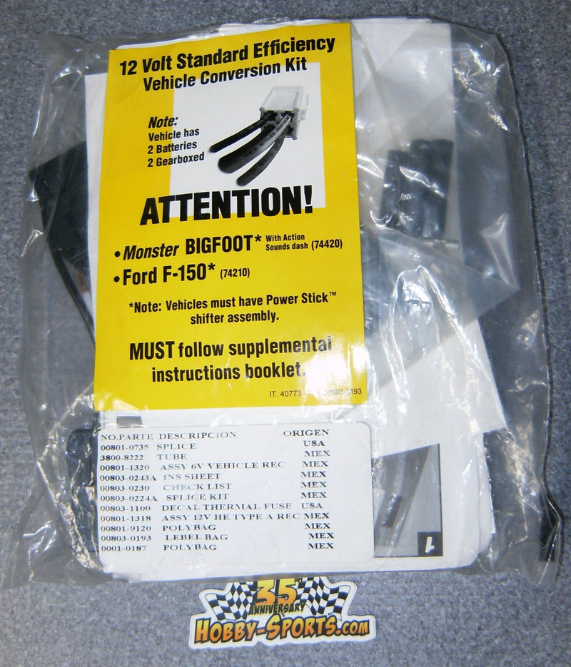 12V Yellow Splice Repair Kit for Fisher-Price Power Wheels