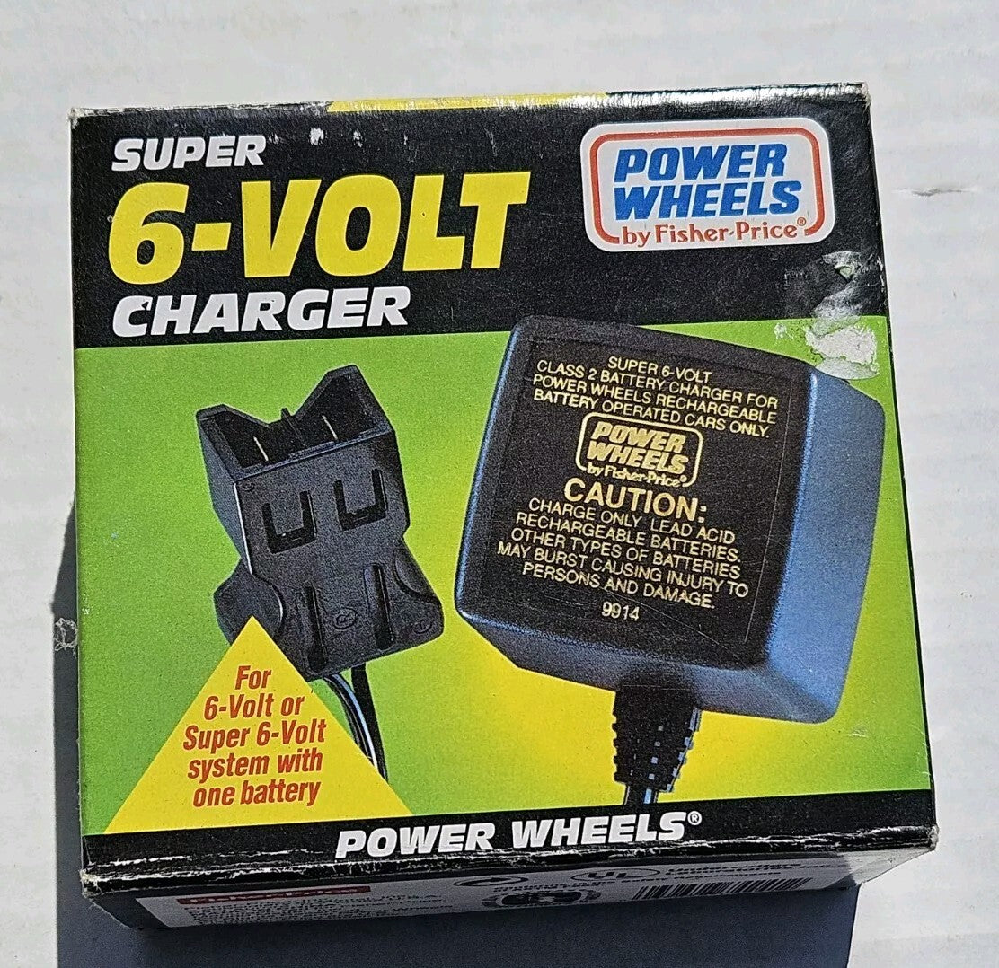 6-Volt BC-120-61200 Battery Charger for Kids Ride-On Vehicles