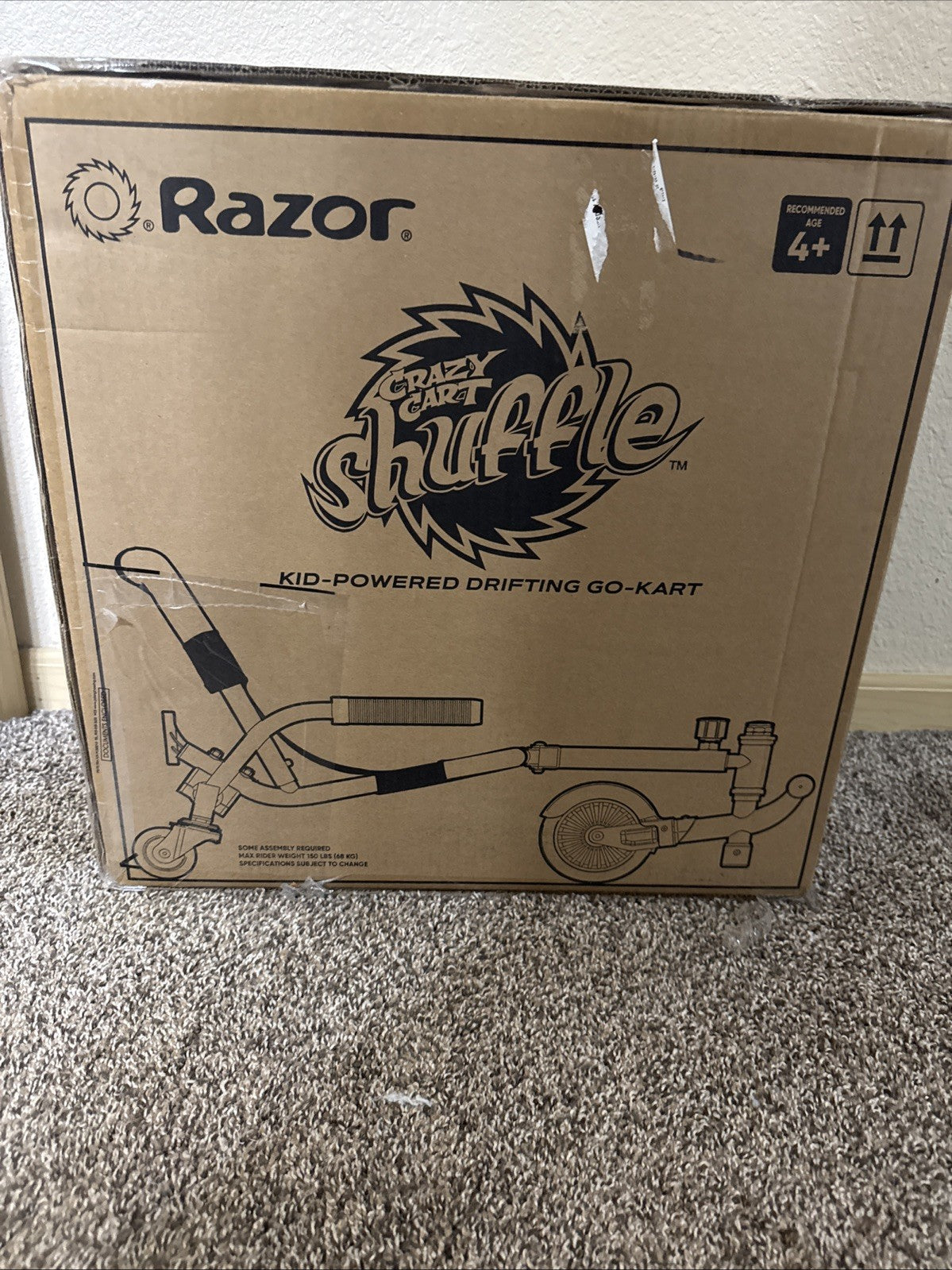 Razor Crazy Cart Shuffle Go-Kart ( Brand New ! In Box ! Unopened
