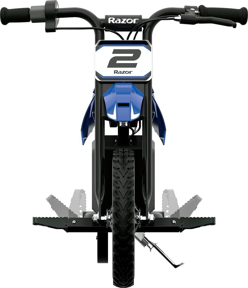 Razor MX125 Dirt Rocket Electric-Powered Bike with Authentic Motocross ...