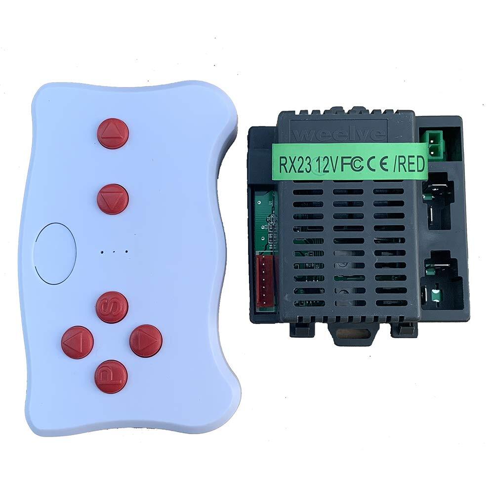 12V Kids Ride-On Car with One-Sided Socket and 2.4G Bluetooth Remote C