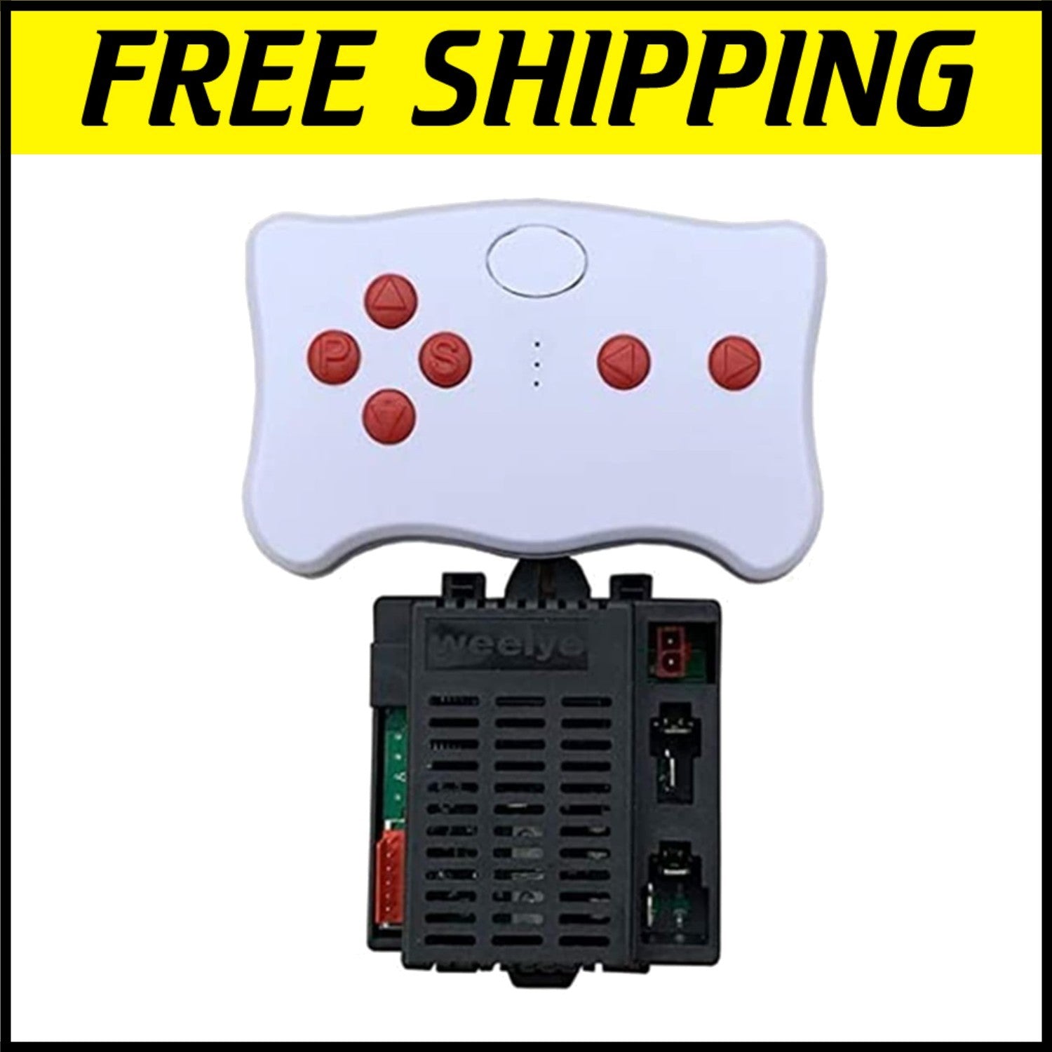 12V Kids Ride-On Car Remote Control and Receiver Replacement Kit for R