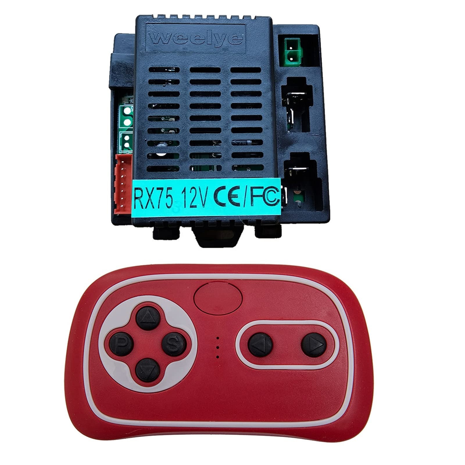 12V Kids Ride-On Car with 2.4G Bluetooth Remote Control and Safety Cer