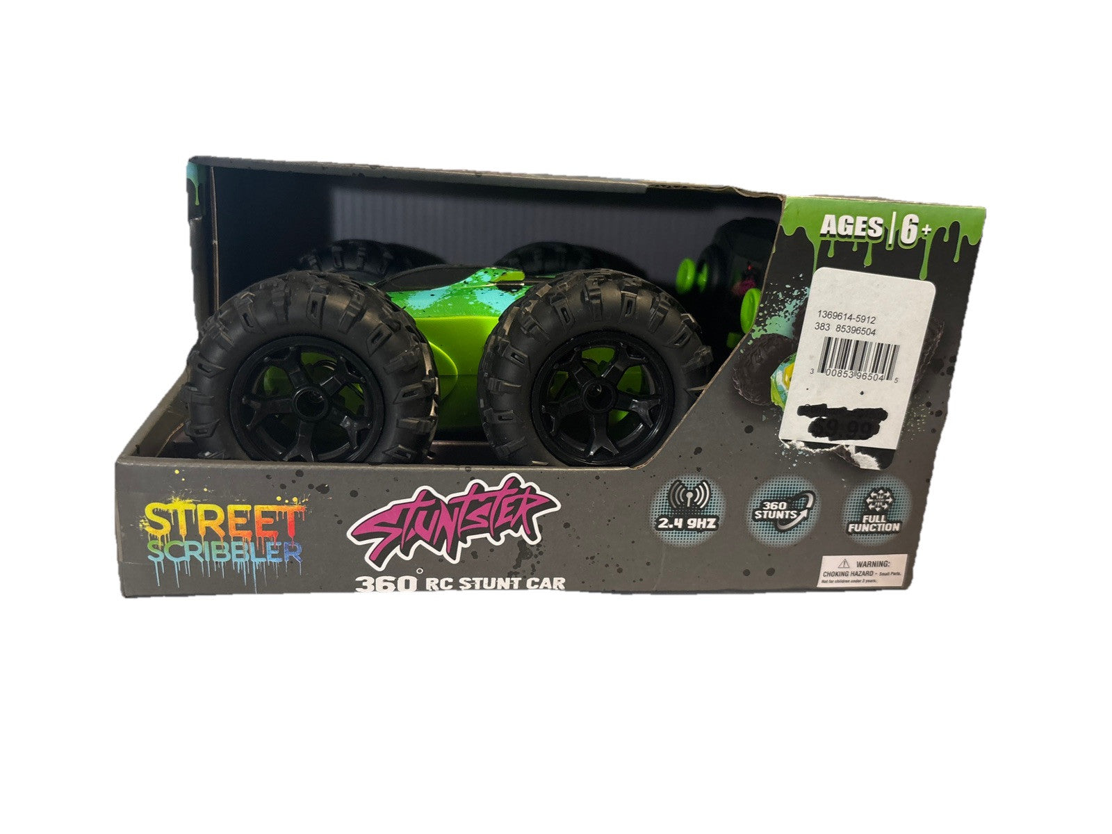 Street Scribbler 360 Echo Stunt Car with Full Rotation and Echo Effect