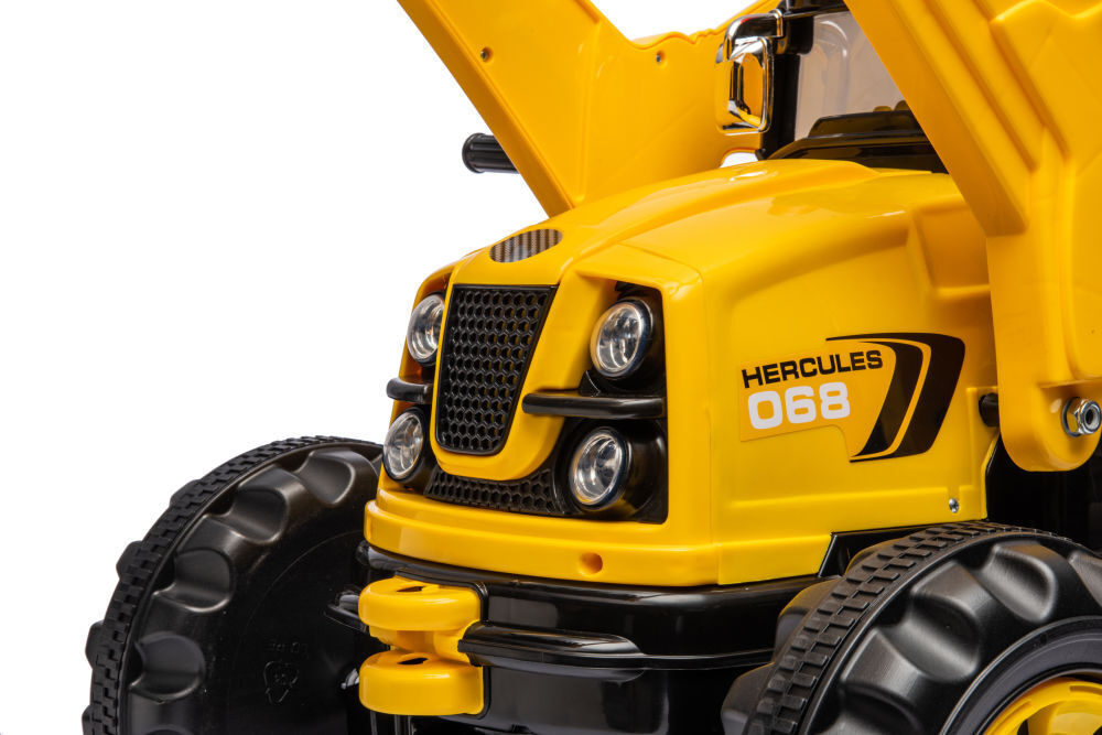 12V Battery Powered Excavator for Kids - Realistic Construction Vehicl