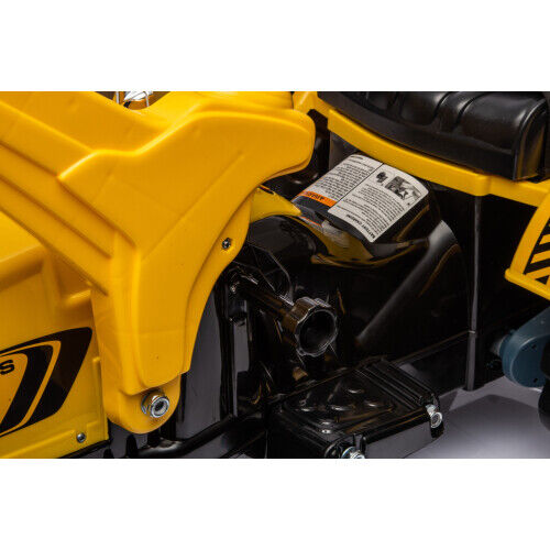 12V Battery-Powered Front Loader Construction Vehicle for Kids with Ho