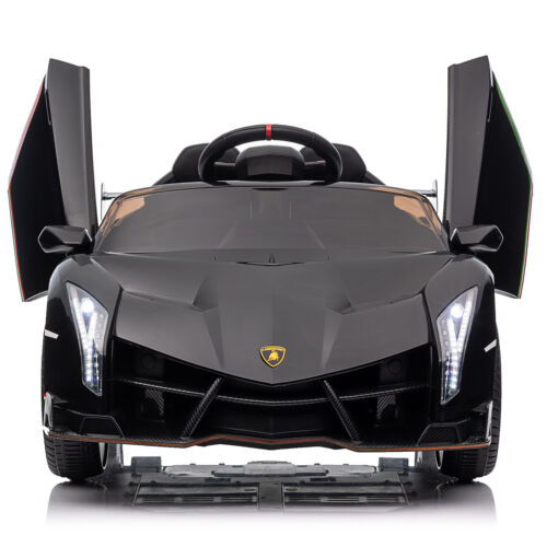 12V Lamborghini Poison Sports Car with Remote Control - Dual Drive and