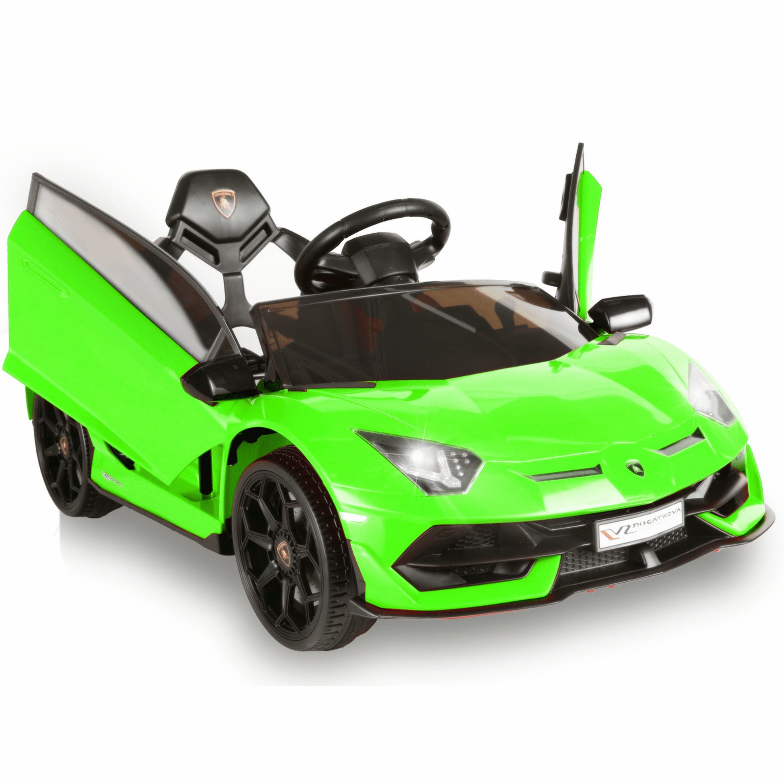 12V Licensed Lamborghini Electric Ride-On Sports Car for Kids