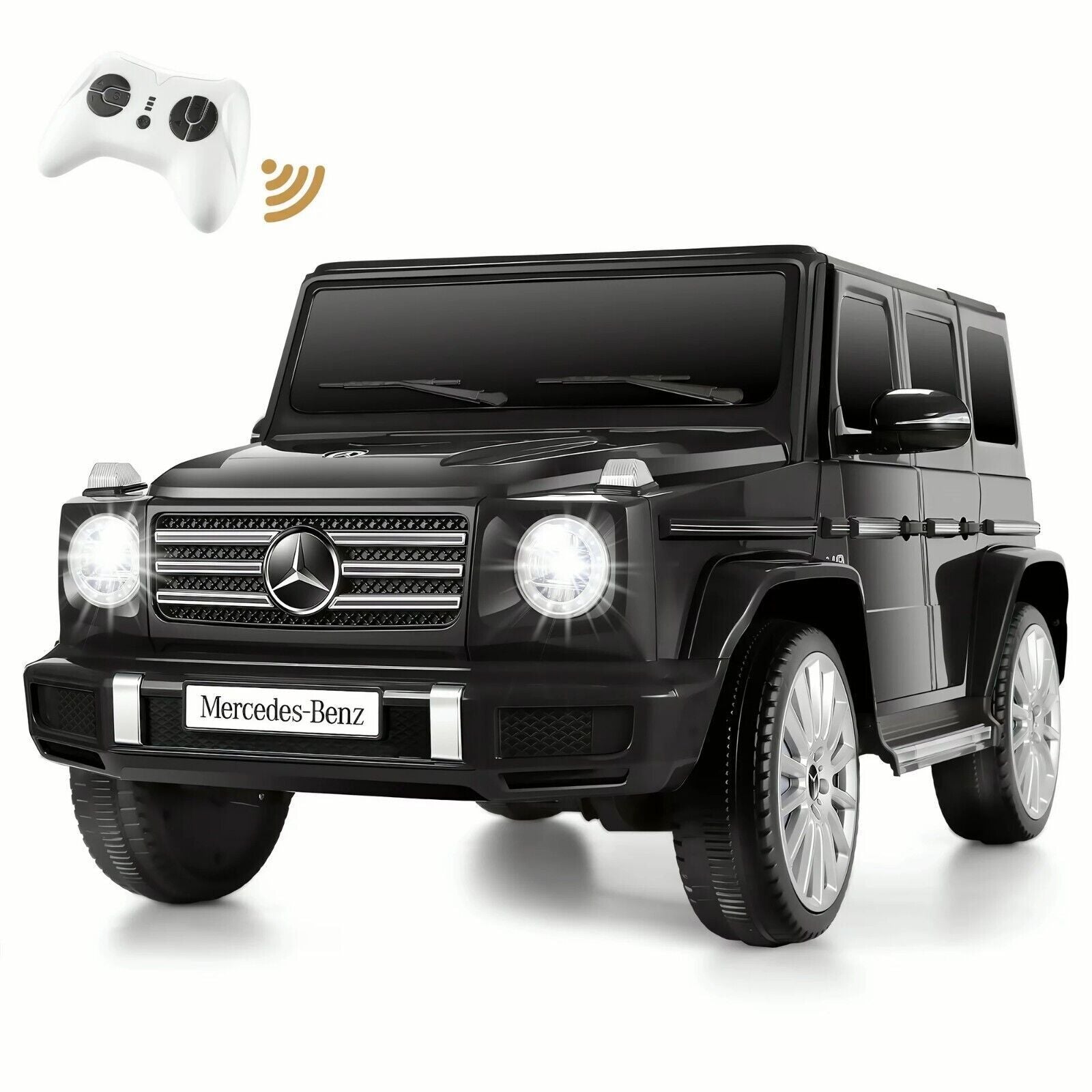 12V Licensed Mercedes-Benz G500 Electric Car Toy with Remote Control f