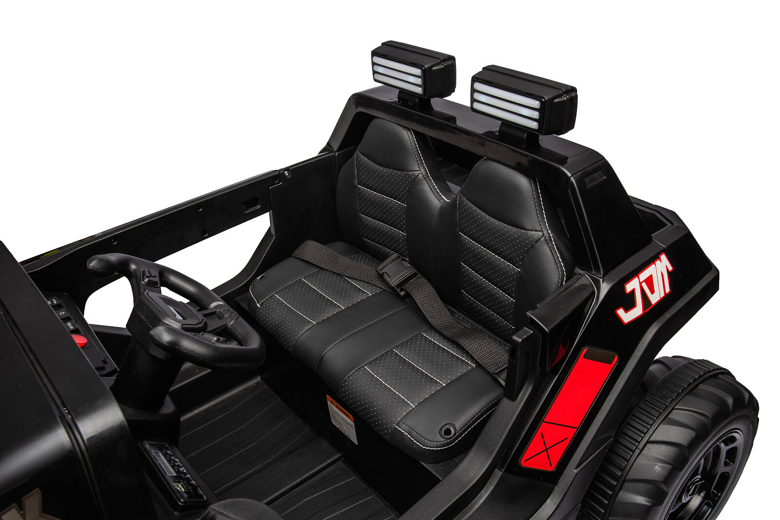 2-Seater Electric Ride-On Car for Kids with Remote Control - 24V Power